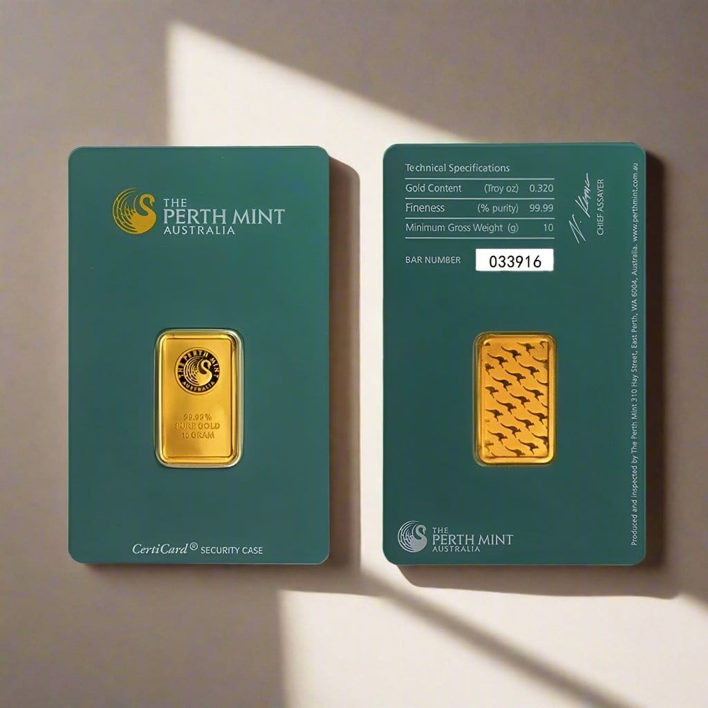 Exquisite Perth Mint Gold Bar – A Symbol of Unmatched Quality