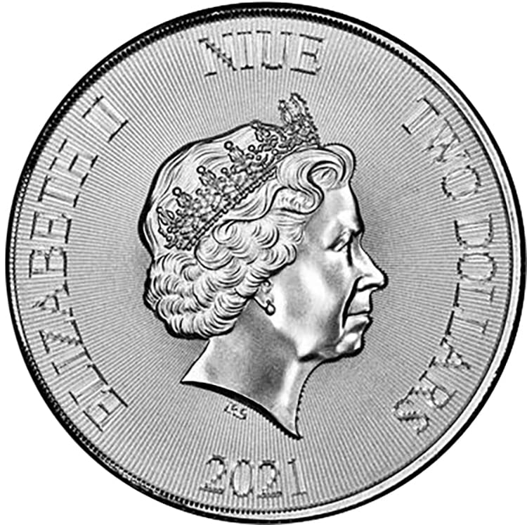 2021 Niue Robin Hood Coin - 1 oz Uncirculated Dollar