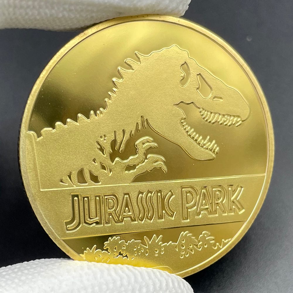 Dinosaur Jurassic Park Gold Coin Collectibles United States Fossil Cha