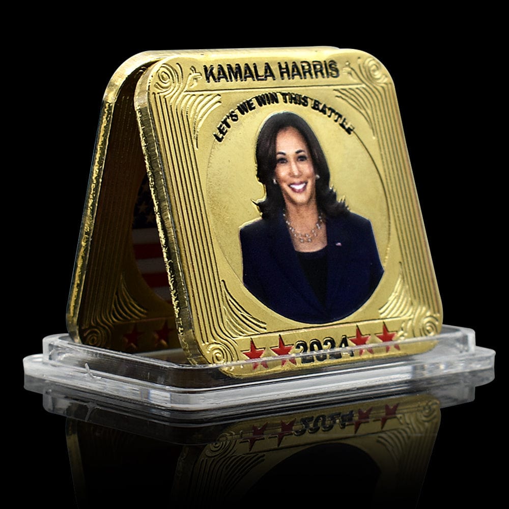 US 49th Vice President 2024 Golden Coin - Kamala Harris America Great ...