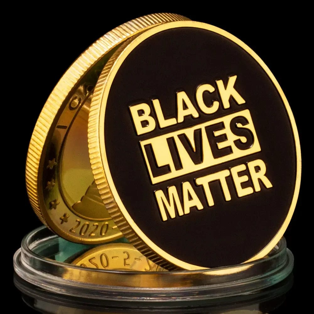 I Cant Breathe George Floyd Collectible Gold Coin - Black Lives Matter