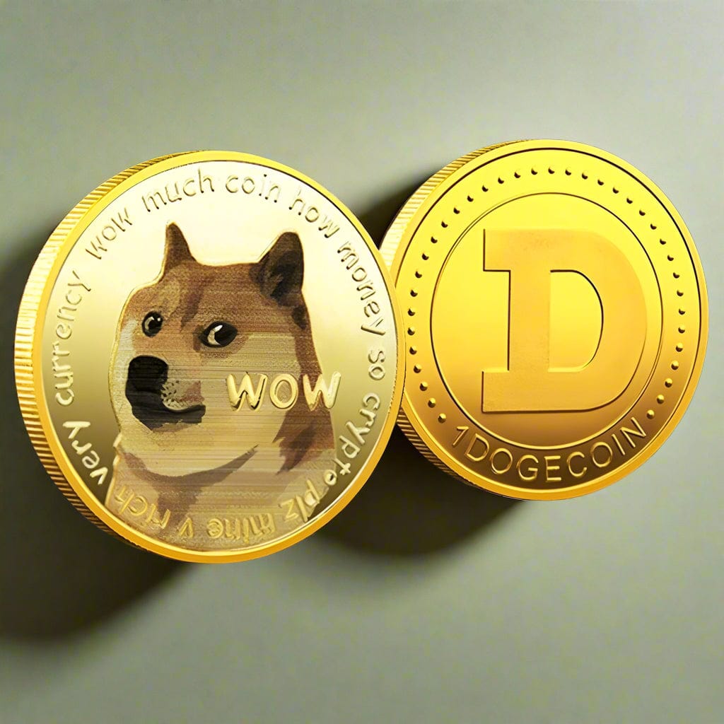 WOW Dogecoin Gold Coin - Limited Edition Crypto Collectible